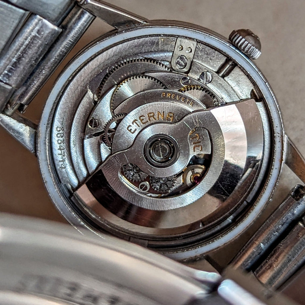 1954 ETERNA-MATIC Wristwatch Cal. Eterna 1416U 17 Jewels Automatic Wat ...