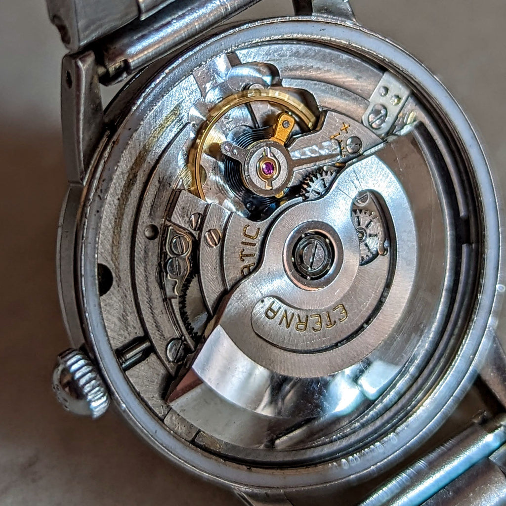 1954 ETERNA-MATIC Wristwatch Cal. Eterna 1416U 17 Jewels Automatic Wat ...