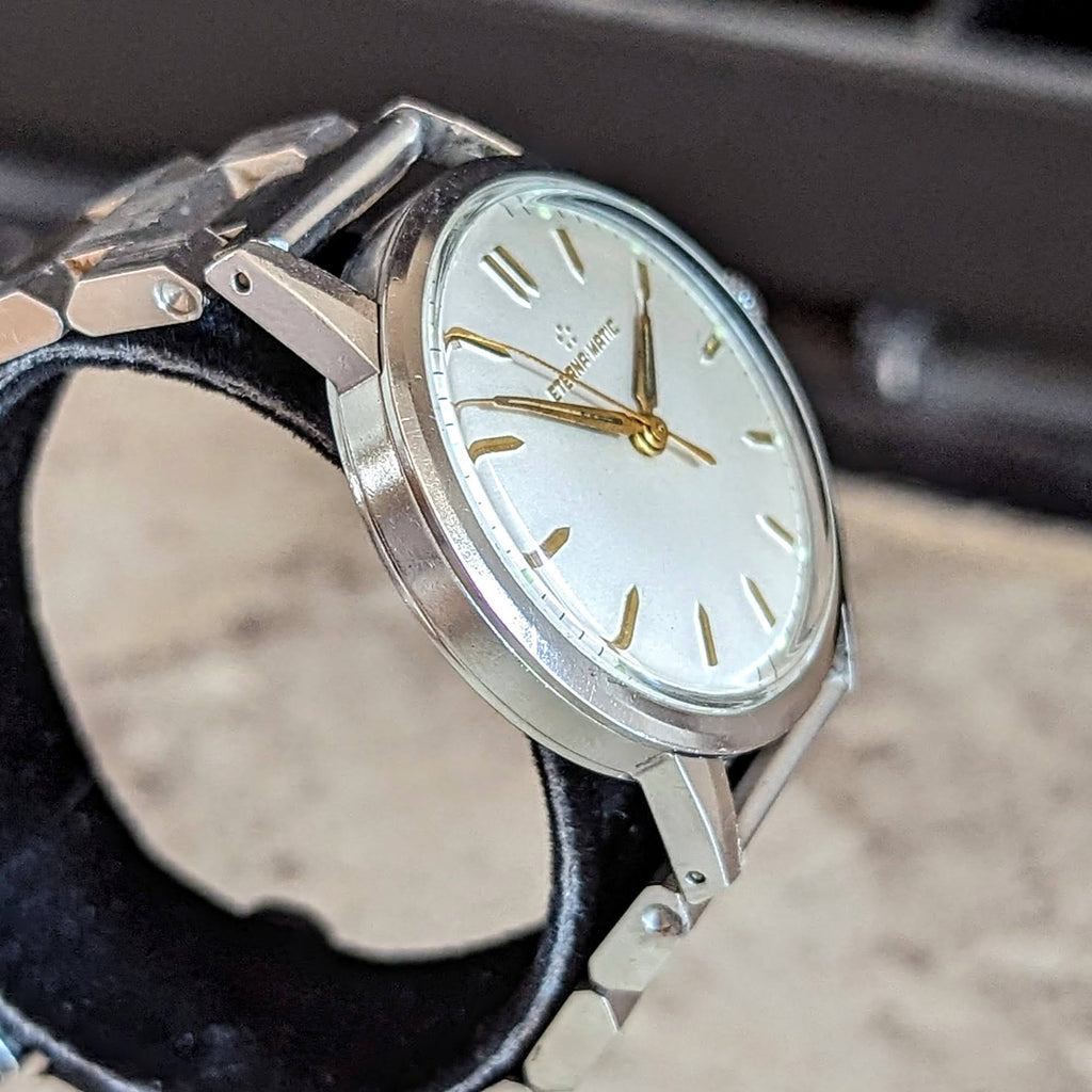 1954 ETERNA-MATIC Wristwatch Cal. Eterna 1416U 17 Jewels Automatic Wat ...