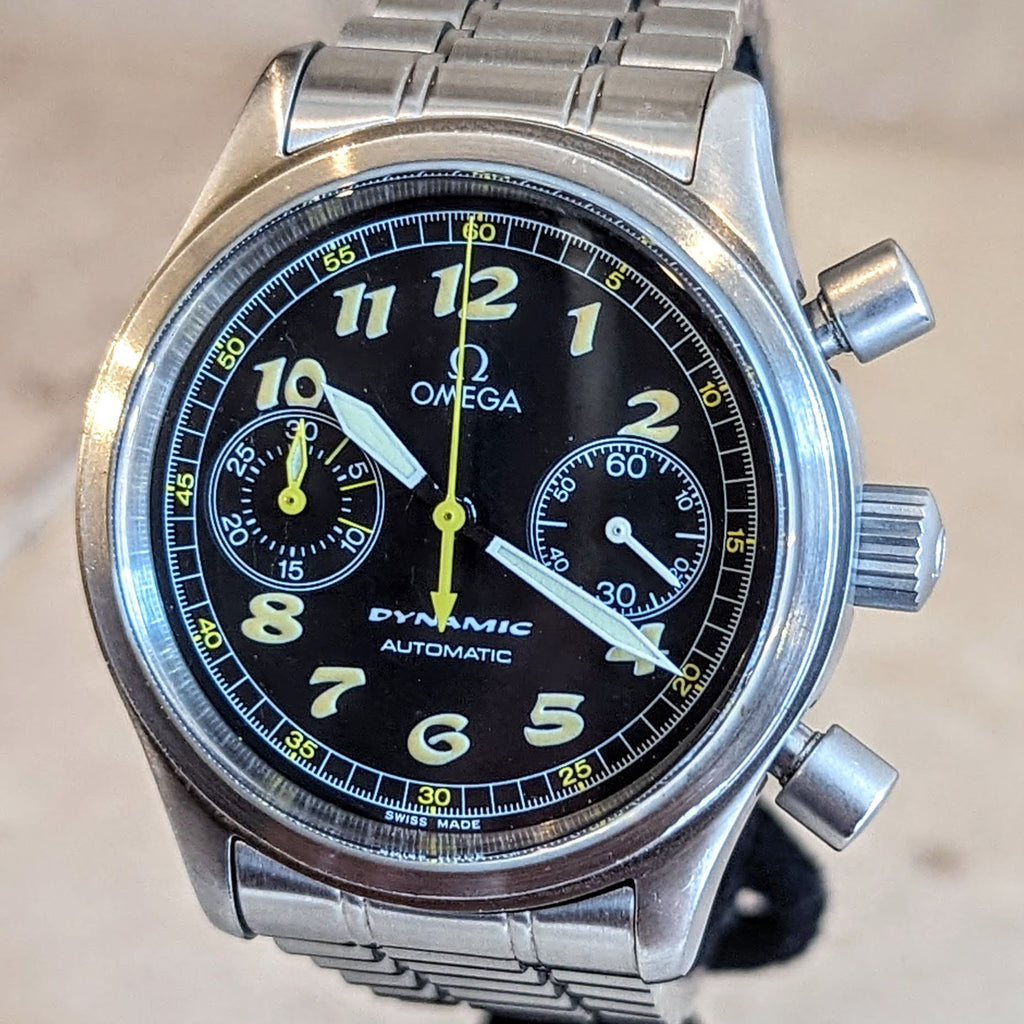 OMEGA Dynamic Chronograph Automatic Watch Ref. 175.0310 44 Jewels Wris ...