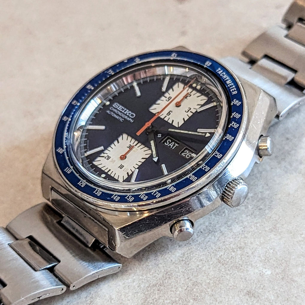 1975 SEIKO Kakume Chronograph Automatic Watch Ref. 6138-0030 Day/Date ...