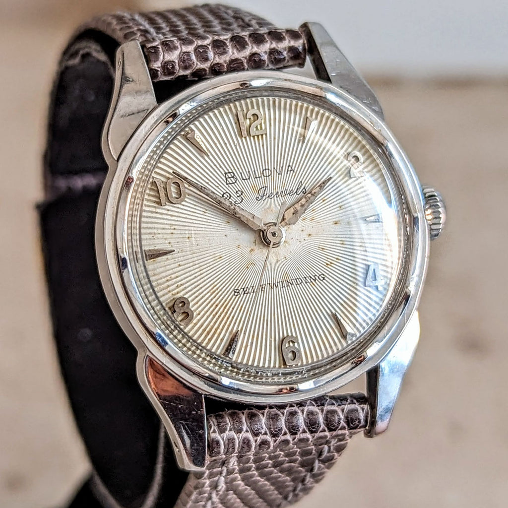 1957 BULOVA 23 “B” Selfwinding Wristwatch Cal. 10BPAC 6 ADJ’s 23 Jewel ...