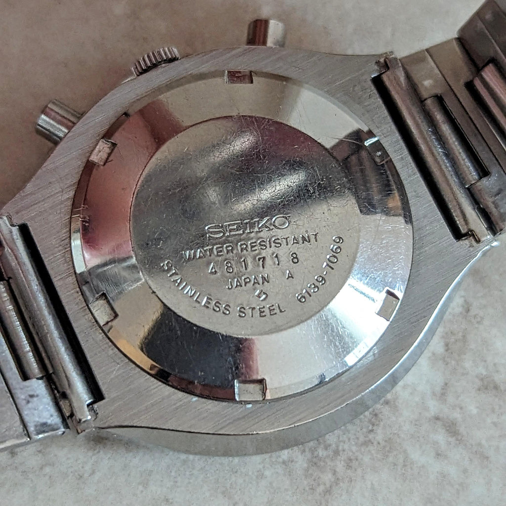 1974 SEIKO Speed-Timer Chronograph Automatic Watch Ref. 6139-7069 Day ...