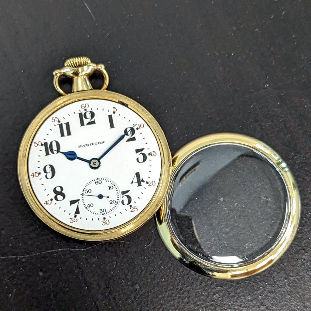 Shop 1926 HAMILTON Railroad Pocket Watch 21 Jewels – SECOND HAND HOROLOGY