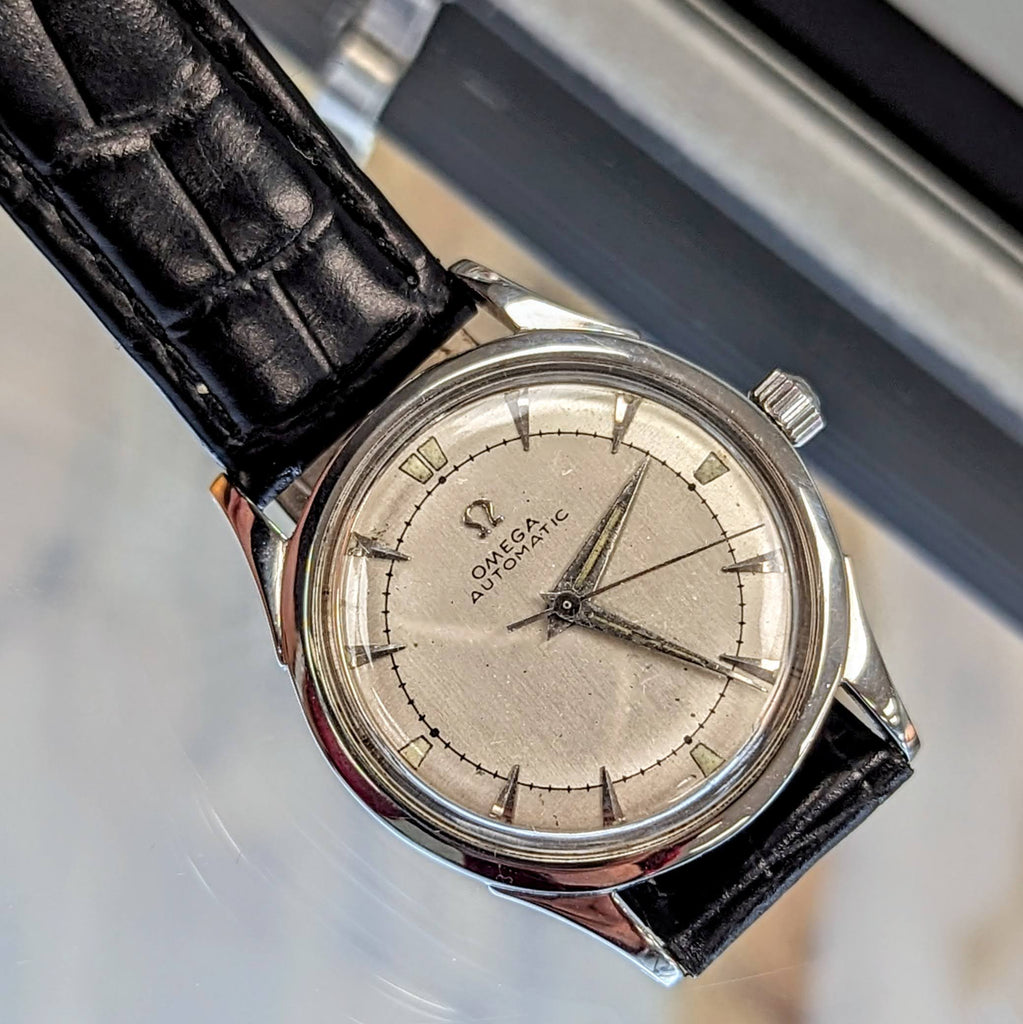 1947 OMEGA Automatic Watch Ref. 2582-3C Cal. 351 Bumper Self-Winding W ...
