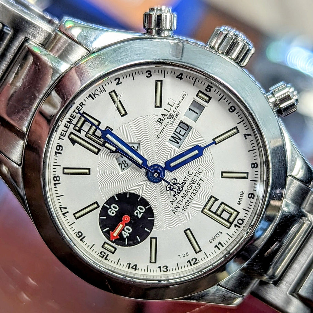 BALL Engineer Master II Telemeter Chronograph Automatic Watch Ref. CM1 ...