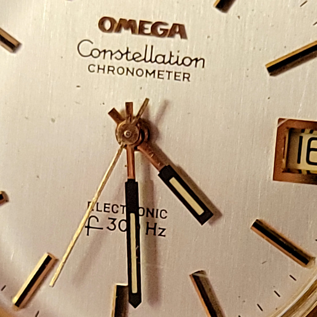 OMEGA Constellation Chronometer Electronic F300Hz Tuning Fork Watch ...
