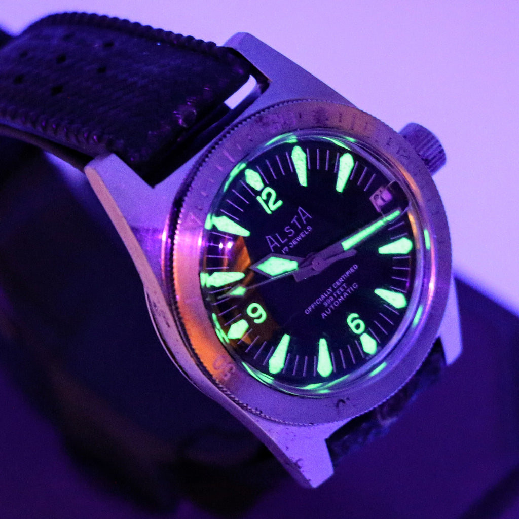 The Original "Jaws" Watch - ALSTA Nautoscaph Dive Automatic Wristwatch ...