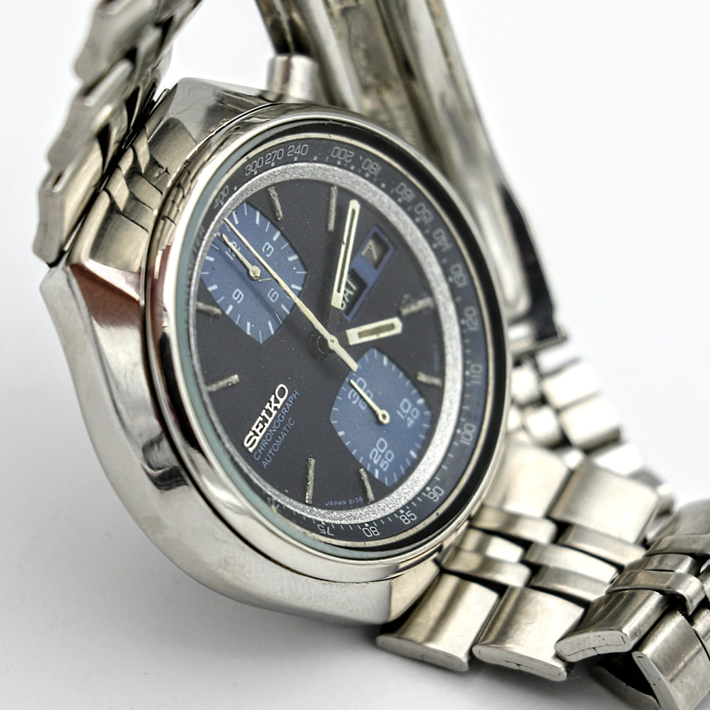 SEIKO John Player Special Watch Chronograph Automatic Wristwatch ...