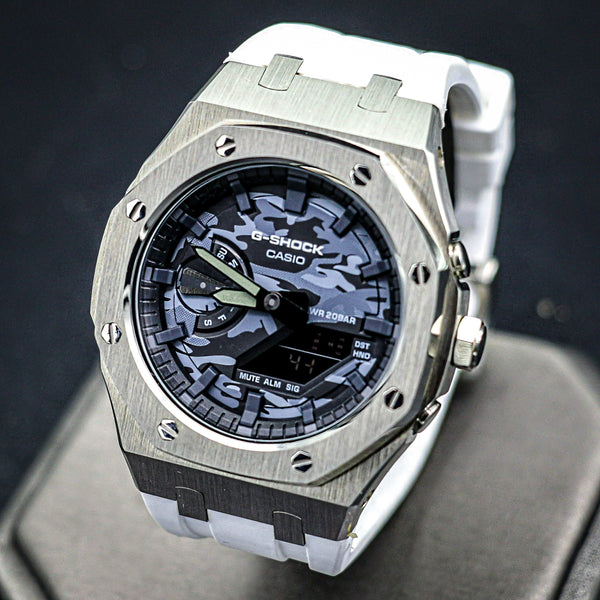 Brand-New! Custom Casio G-Shock! CASIO Oak Watch GA-2100CA 44mm ...