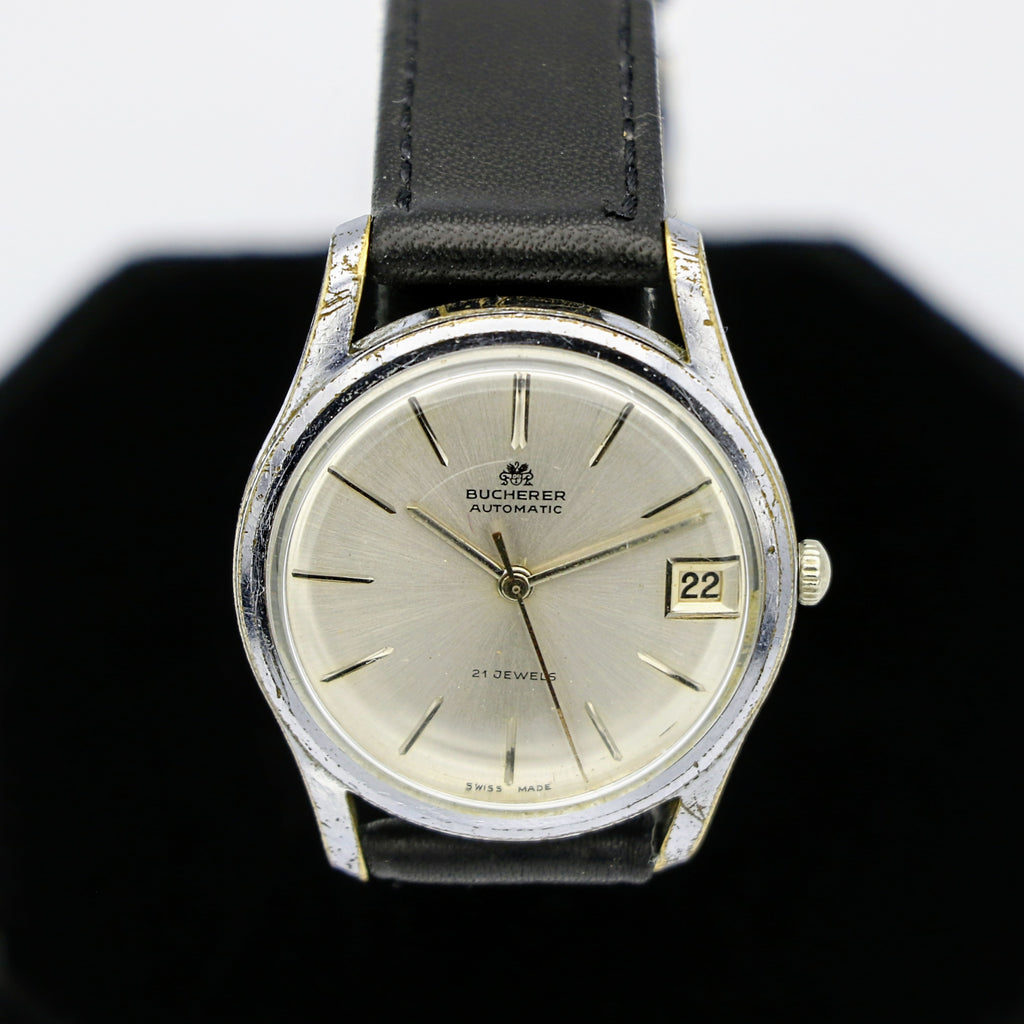 BUCHERER Automatic Watch 21 Jewels 4 ADJs Swiss Wristwatch – SECOND ...
