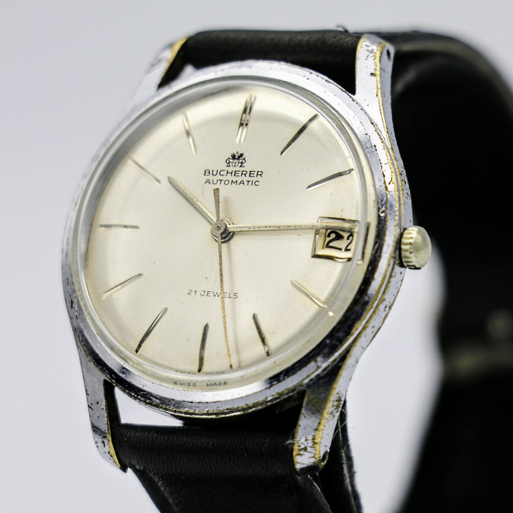 BUCHERER Automatic Watch 21 Jewels 4 ADJs Swiss Wristwatch – SECOND ...