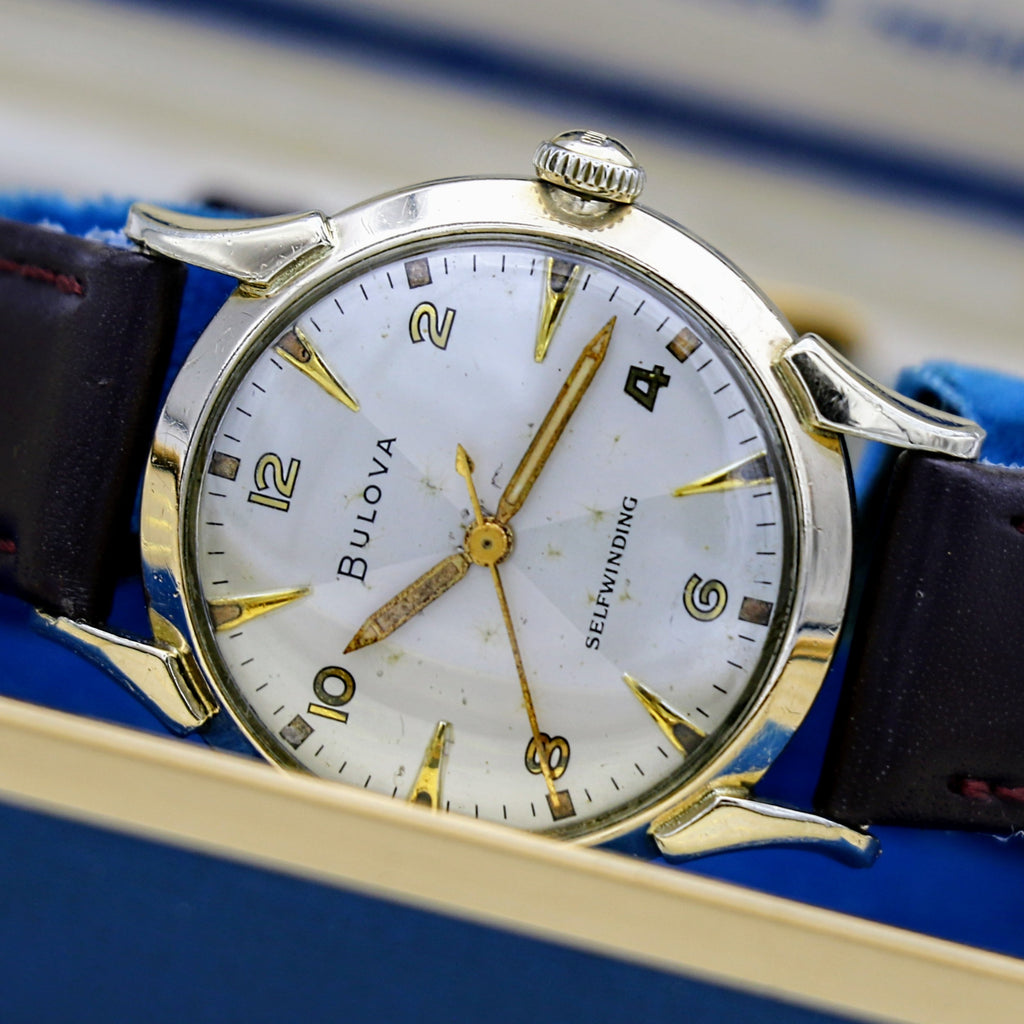1958 BULOVA Royal Clipper Automatic Wristwatch Swiss Caliber 11ACAC 17 ...