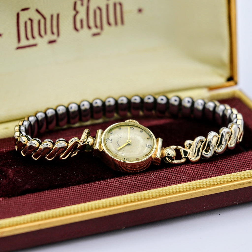 1950 Ladies Elgin Wristwatch Elgin Grade 650 19 Jewels Watch – SECOND ...