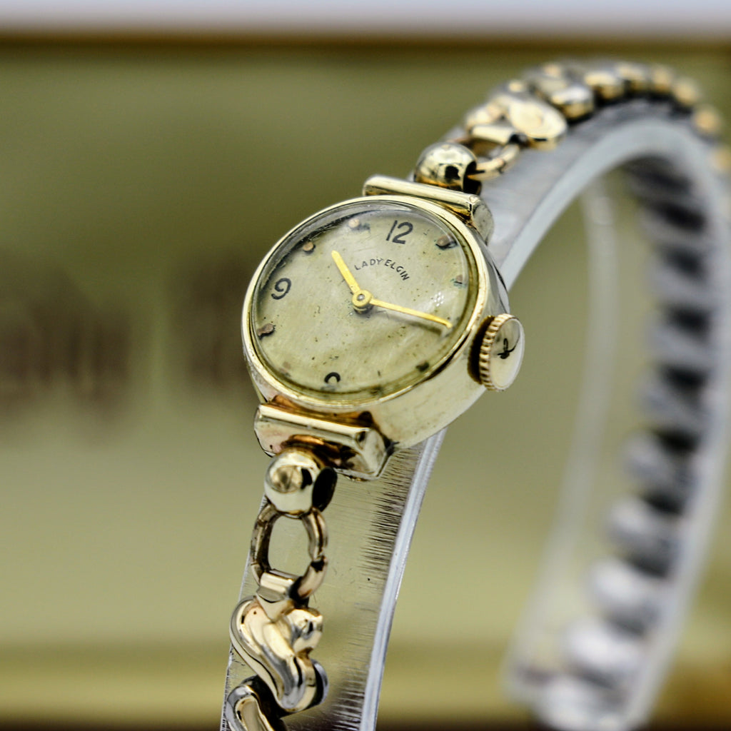 1950 Ladies Elgin Wristwatch Elgin Grade 650 19 Jewels Watch – SECOND ...