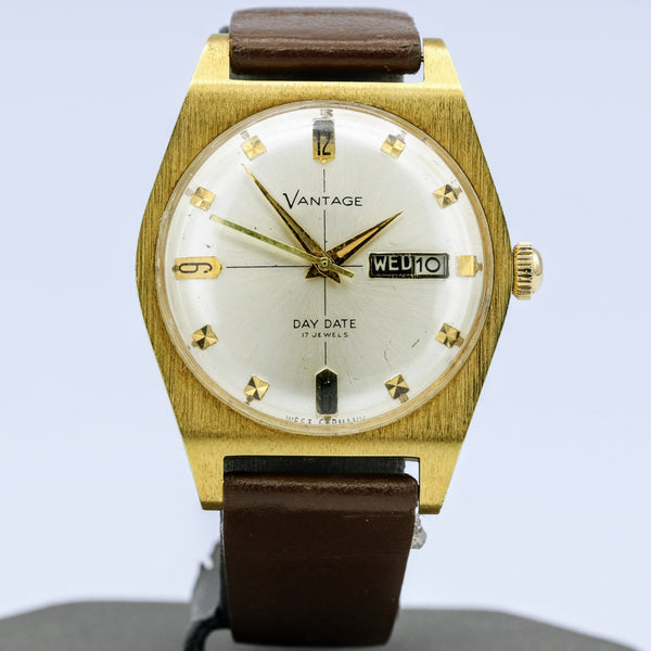 Vintage Vantage Wristwatch West Germany 17 Jewels Mechanical Watch ...