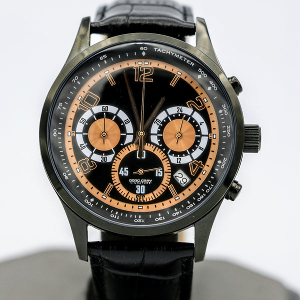 JORG GRAY Signature Chronograph Wristwatch Tachymeter Anti-Reflective ...