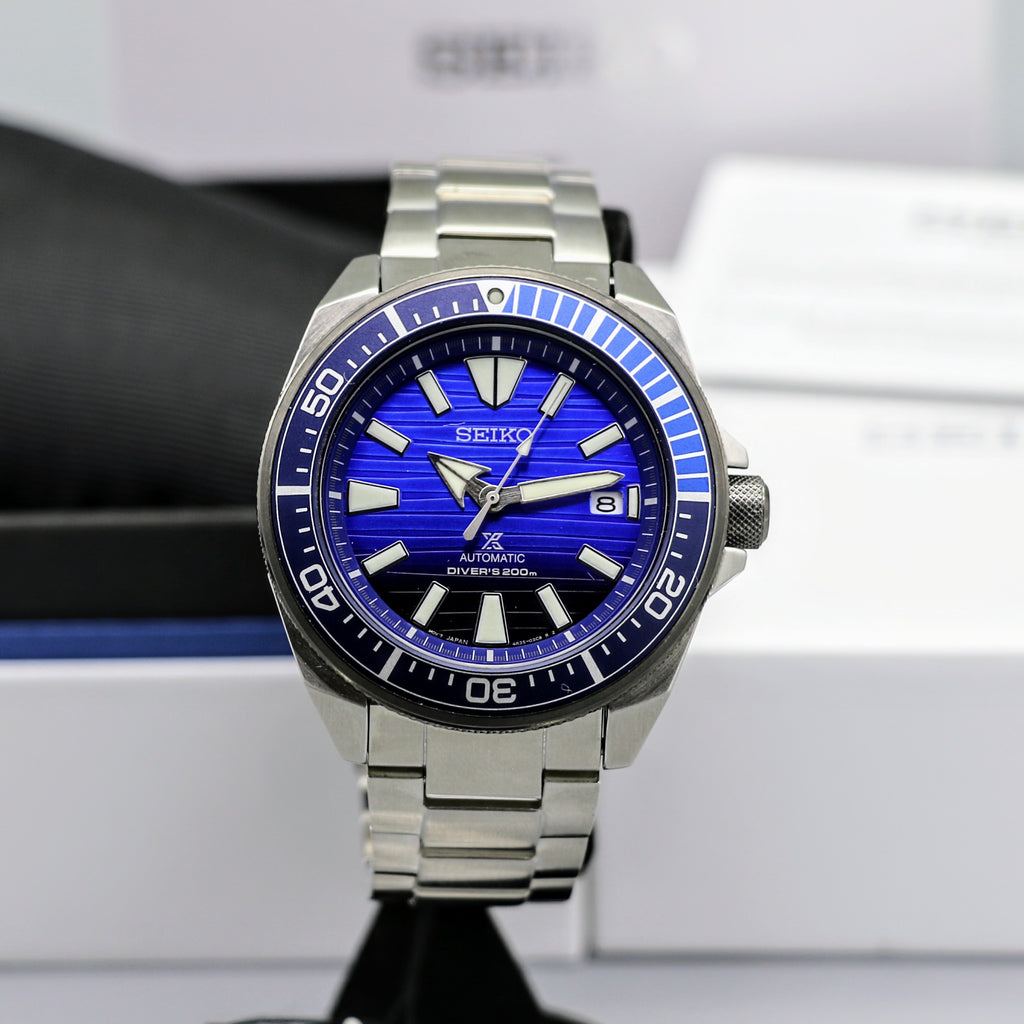 BRAND-NEW! SEIKO "Save the Ocean" Prospex Samurai Automatic Diver's Wr ...