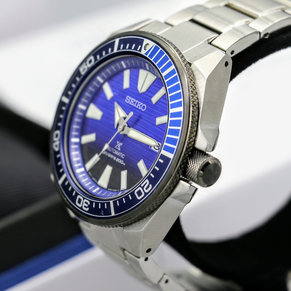 BRAND-NEW! SEIKO "Save the Ocean" Prospex Samurai Automatic Diver's Wr ...