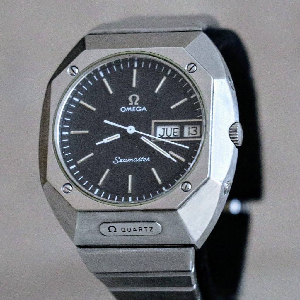 1975 OMEGA Seamaster Mariner Wristwatch Cal. 1310 Swiss Quartz Watch R ...