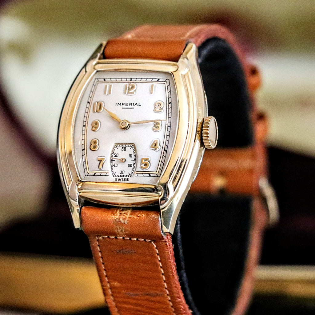 1941 IMPERIAL Watch Model 144 Cal. 1046 17 Jewels Vintage Wristwatch N ...