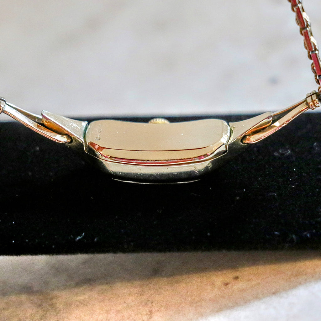 GRUEN CURVEX Precision Ladies Watch Cal. 520 17 Jewels 14K GF Swiss Wr – SECOND HAND HOROLOGY