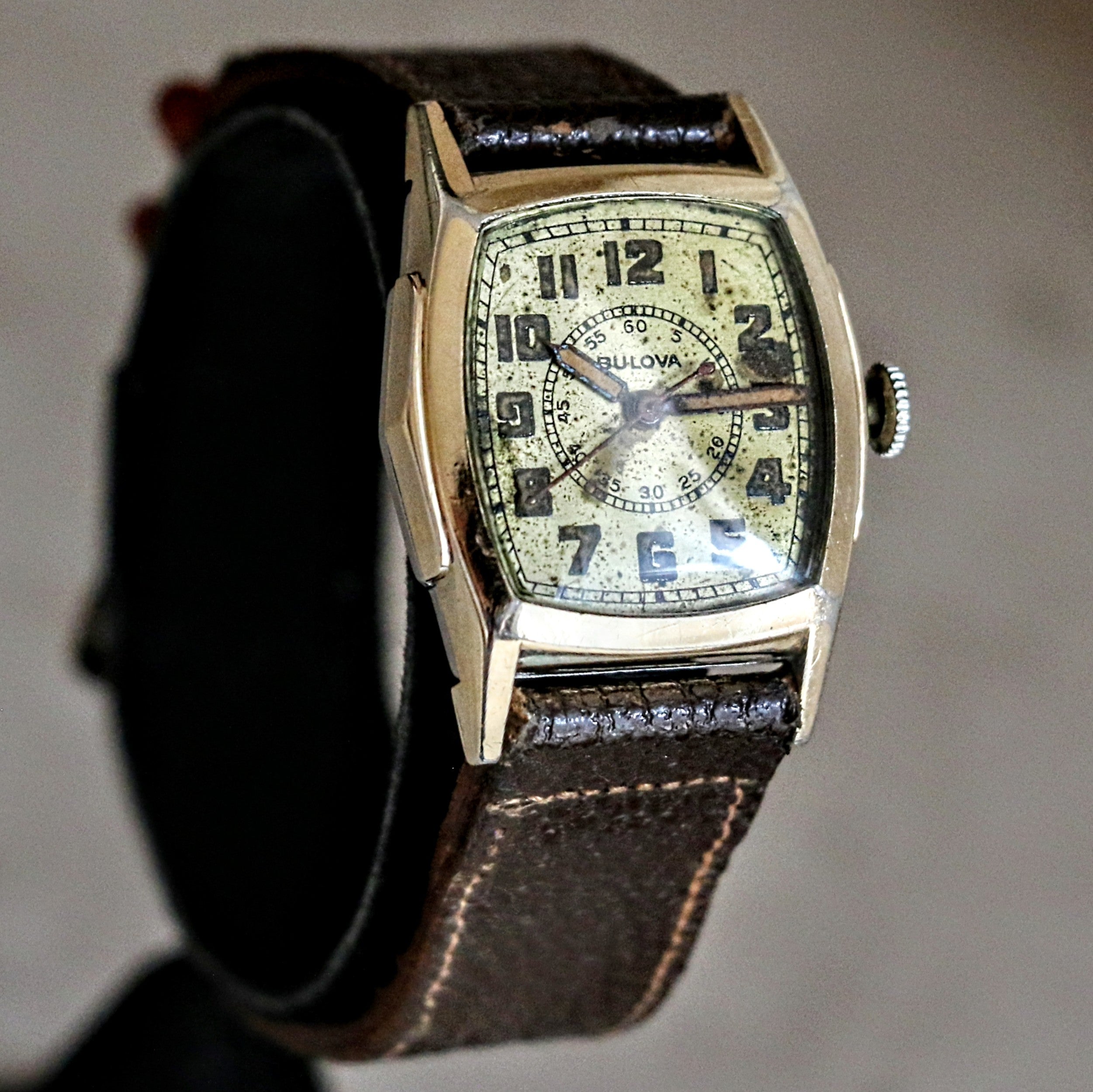 1943 BULOVA WWII Medical Officer Wristwatch Cal. 10BA 17 Jewels Doctor ...