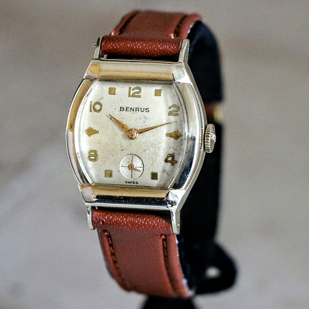 BENRUS Watch Model DN21 17 Jewels ETA 1281 Swiss Made Wristwatch ...