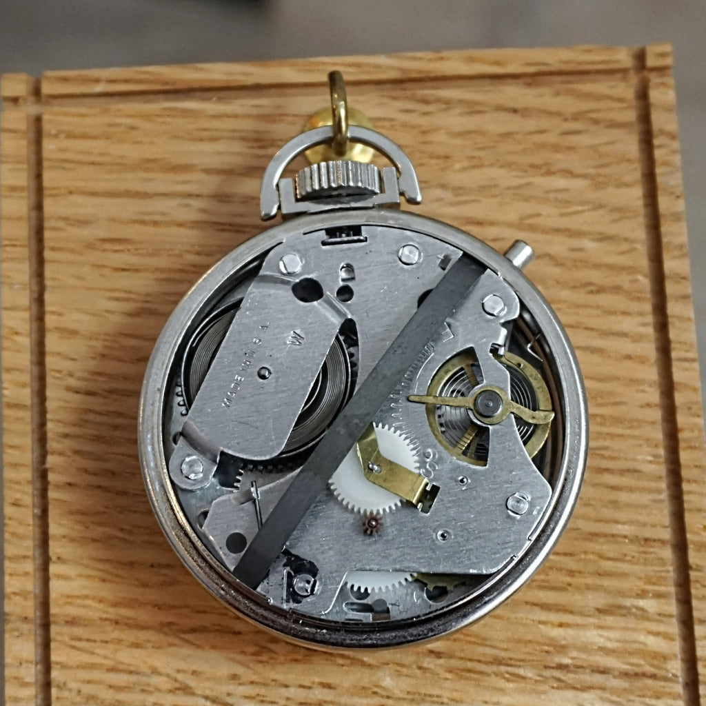 APOLLO Stop Watch U.S.A. Made Vintage Pocket Watch - RUNNING! – SECOND ...
