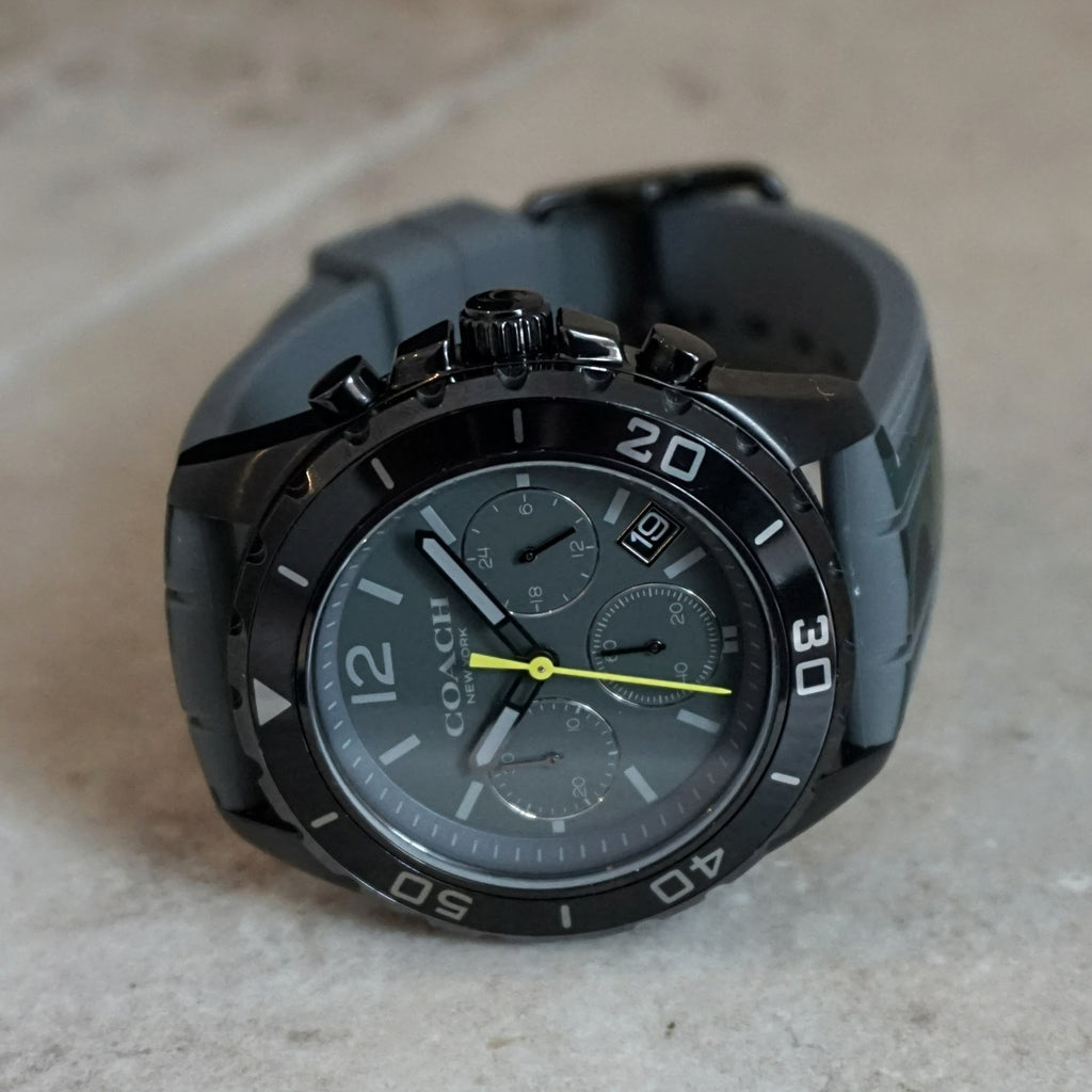 COACH Kent Camo Wristwatch Style No. C7347 Chronograph & Date Watch ...