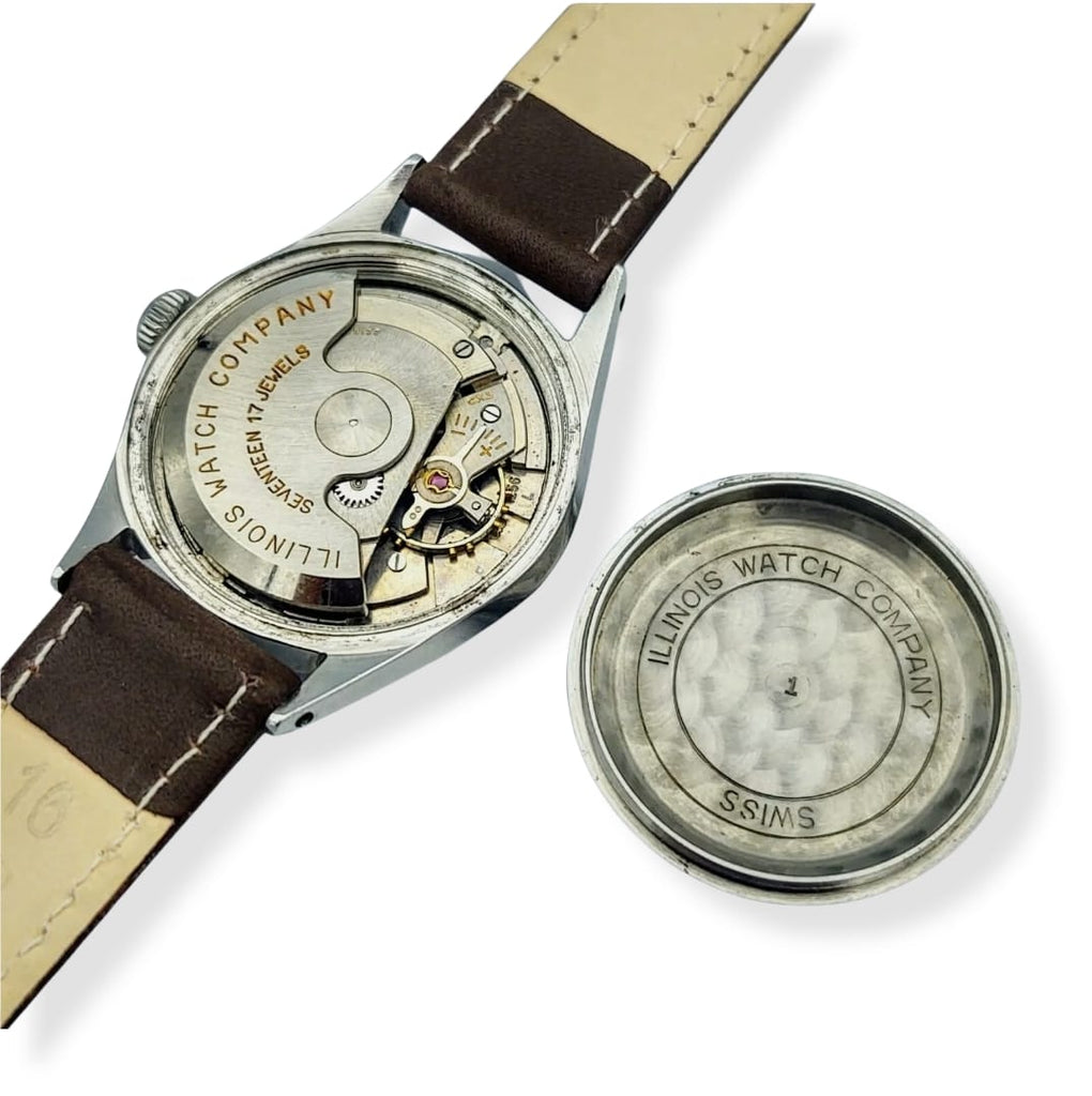 1950's ILLINOIS/Hamilton Automatic Watch Swiss Made – SECOND HAND HOROLOGY