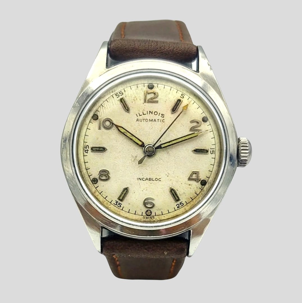 1950's ILLINOIS/Hamilton Automatic Watch Swiss Made – SECOND HAND HOROLOGY