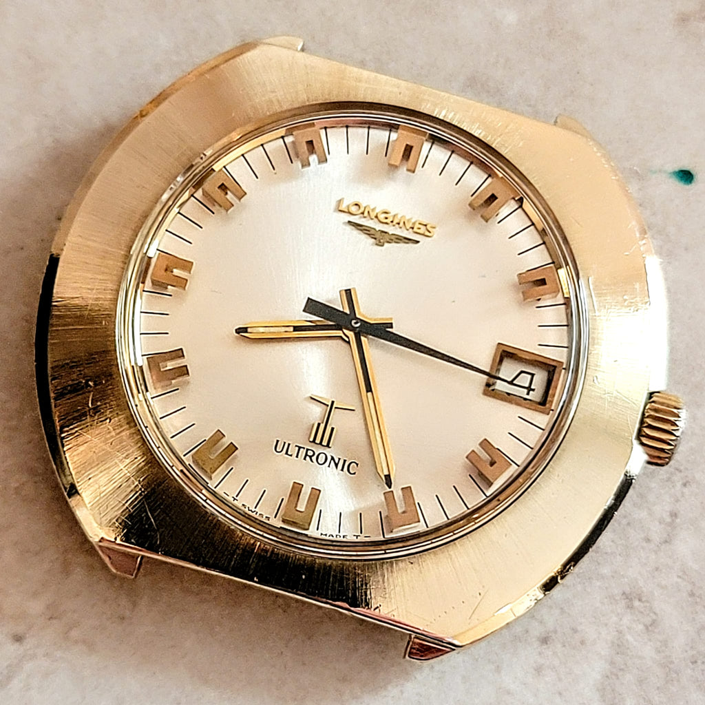 LONGINES ULTRONIC Tuning Fork Watch Ref. 6312 Cal. ESA 9162 Swiss Wris ...