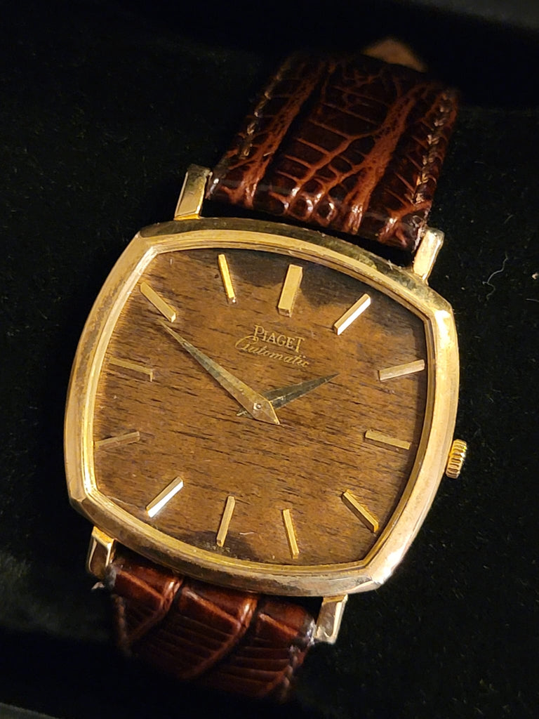 PIAGET Wristwatch 18K Gold ULTRA-THIN Movement Cal. 12P 6 ADJs 30 Jewe ...