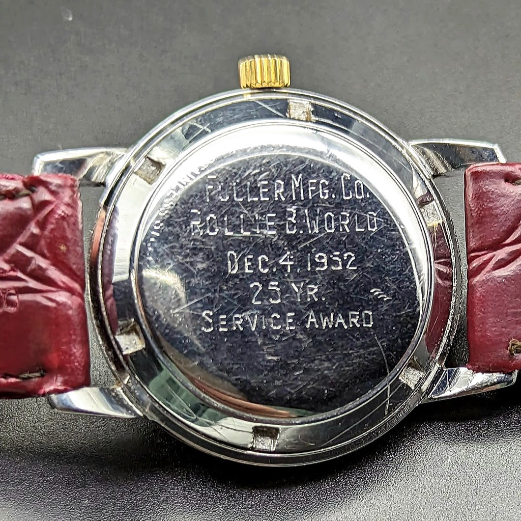 GIRARD-PERREGAUX Gyromatic Wristwatch Swiss Automatic Cal 47 AE Ref 63 ...
