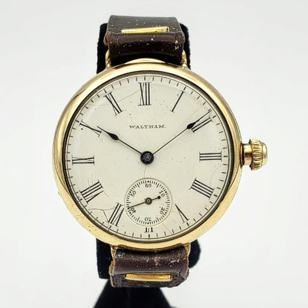 Antique 1903 WALTHAM Trench Watch Grade 115 Size 0 15 Jewels Wristwatc ...