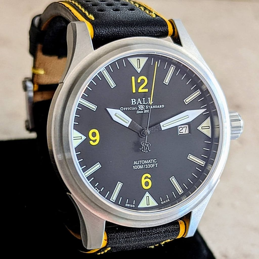 BALL Fireman II Automatic Watch NM2090C 100M/330FT – SECOND HAND HOROLOGY