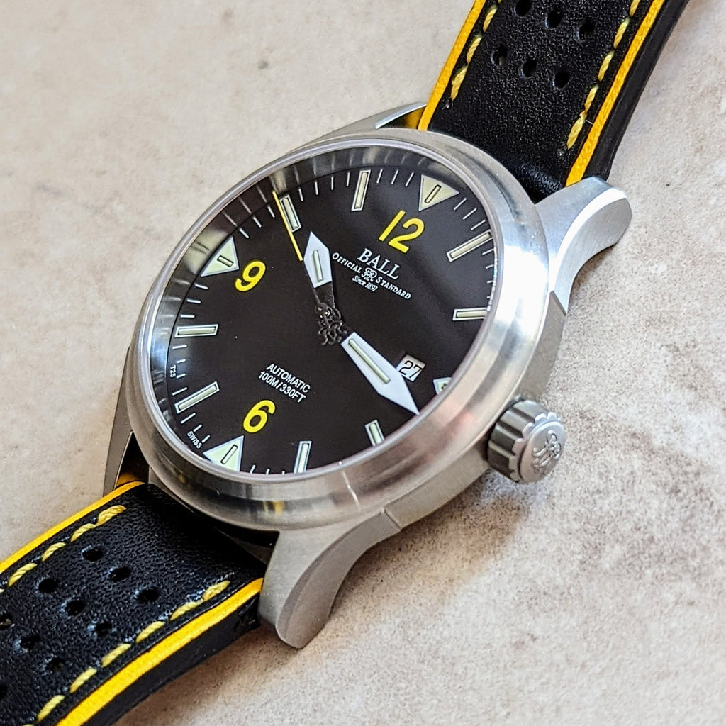 BALL Fireman II Automatic Watch NM2090C 100M/330FT – SECOND HAND HOROLOGY