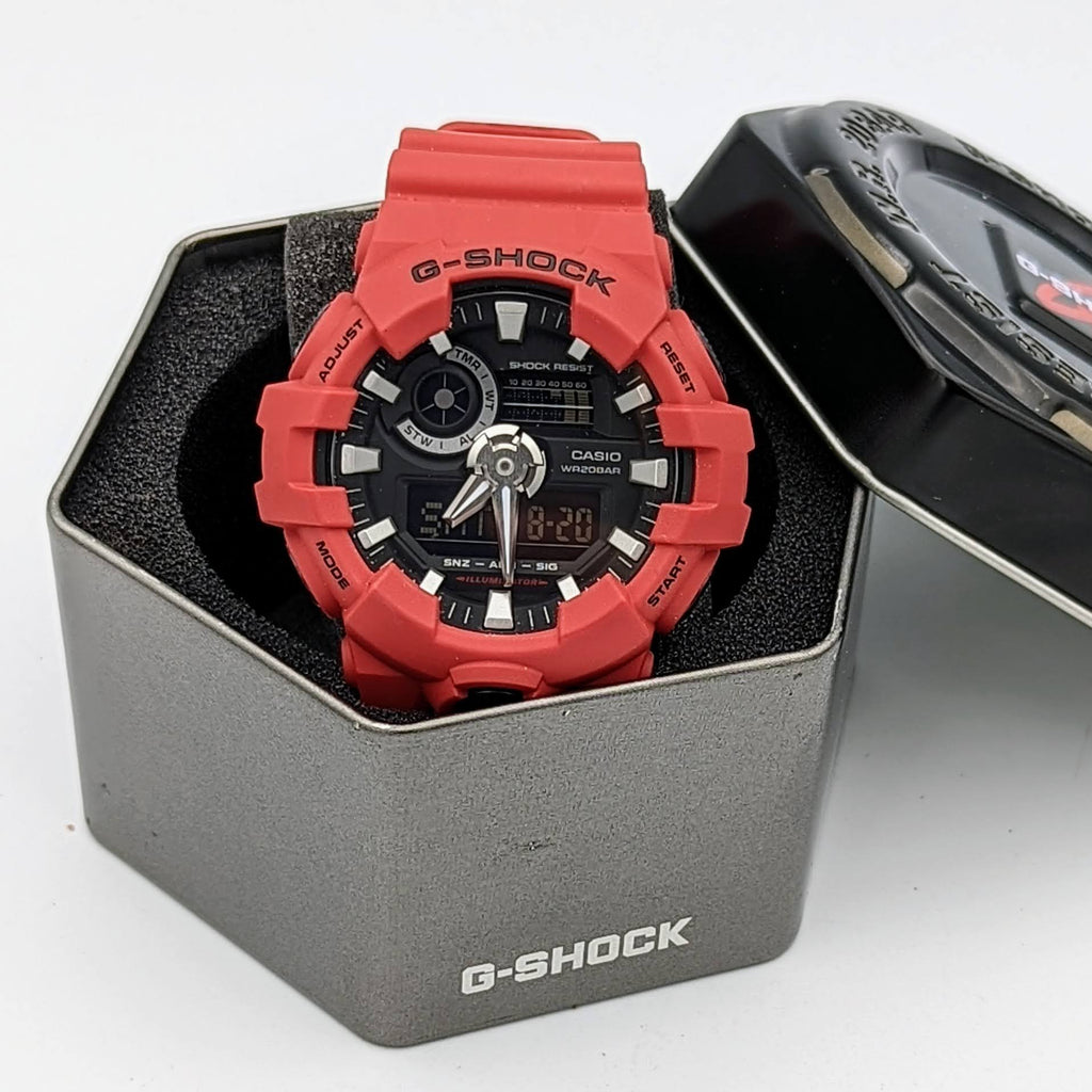 CASIO G-Shock Watch Ref. GA-700-4A World Time Wristwatch - In Box ...