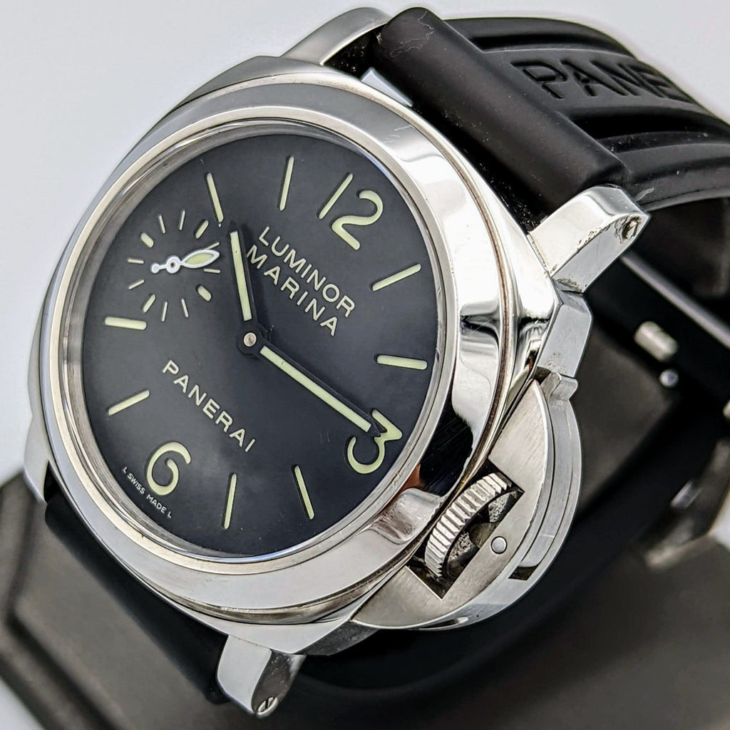 PANERAI Luminor Marina Manual Watch Original Strap Swiss Wristwatch ...