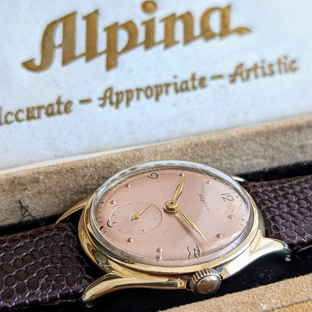 Verwunderlich Alpina Uhr Gold Alt Fotos