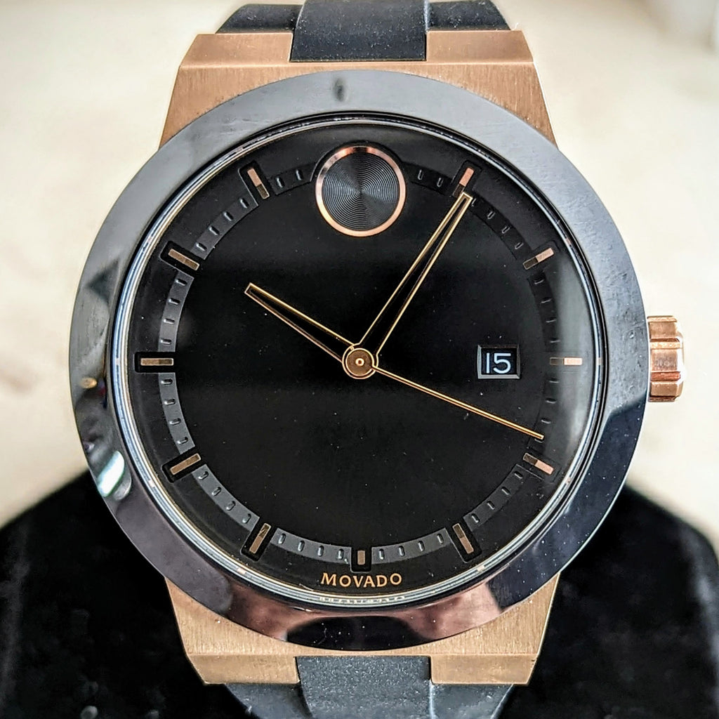 MOVADO Bold Fusion Watch Bronze Case Demo Unit Wristwatch Ref. 3600623 ...