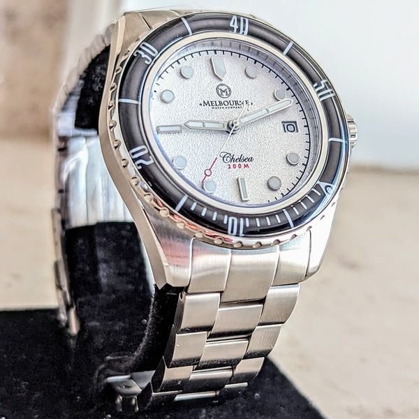 Brand-New! MELBOURNE Chelsea Automatic Watch 200M Dive Wristwatch - Di ...