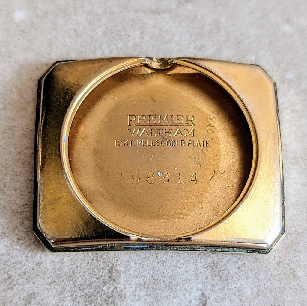 1940 WALTHAM PREMIER Watch 17 Jewels Cal. 870 U.S.A. Made Wristwatch ...