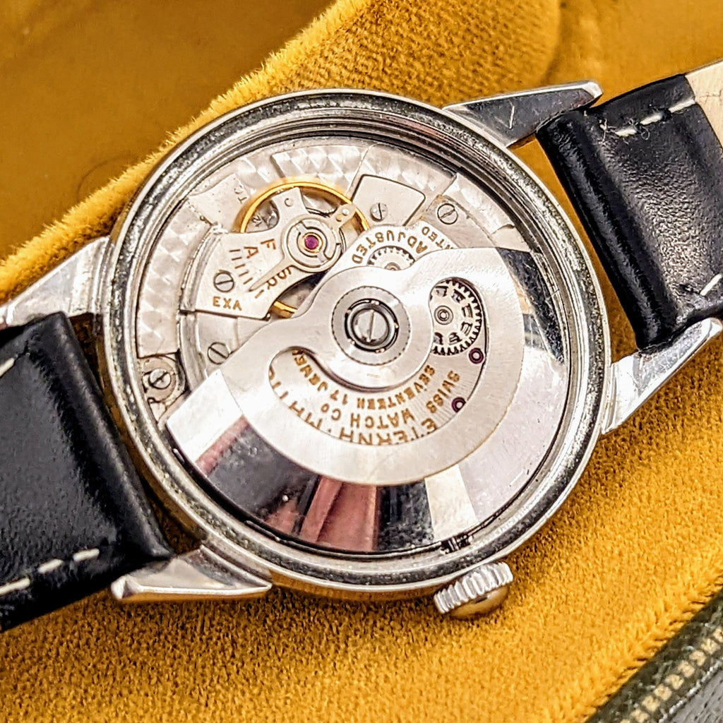 1950s ETERNA-MATIC Watch Vintage Automatic Wristwatch Fancy Lugs! - Bo ...