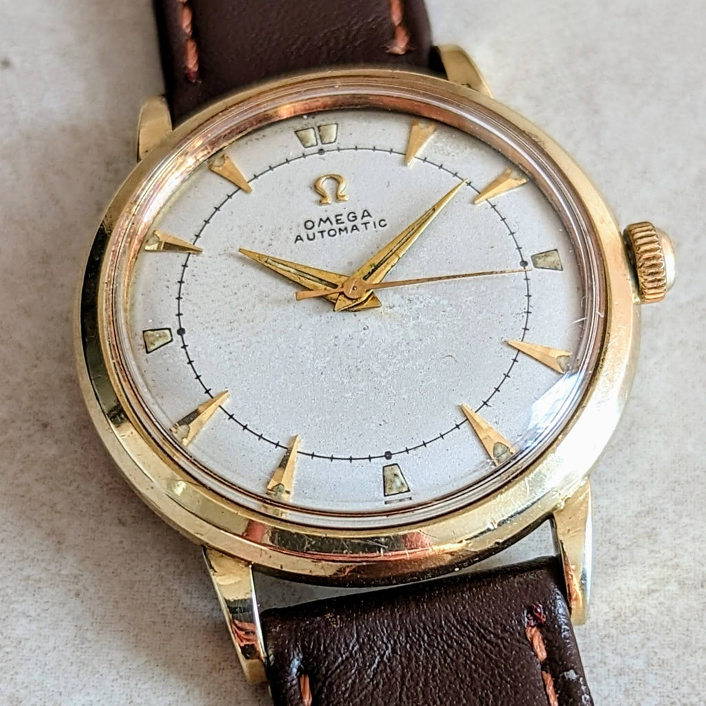 1950 OMEGA Bumper Automatic Watch Cal. 351 Self-Winding Wristwatch ...