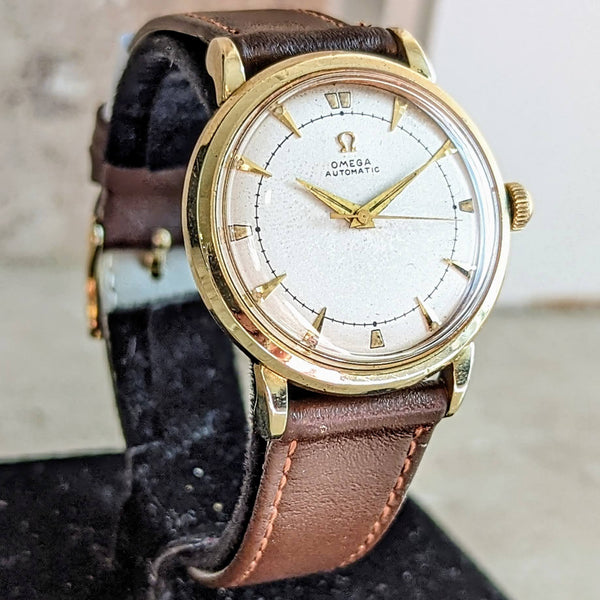 1950 OMEGA Bumper Automatic Watch Cal. 351 Self-Winding Wristwatch ...