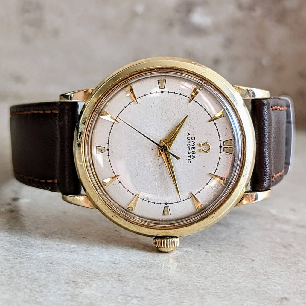 1950 OMEGA Bumper Automatic Watch Cal. 351 Self-Winding Wristwatch ...