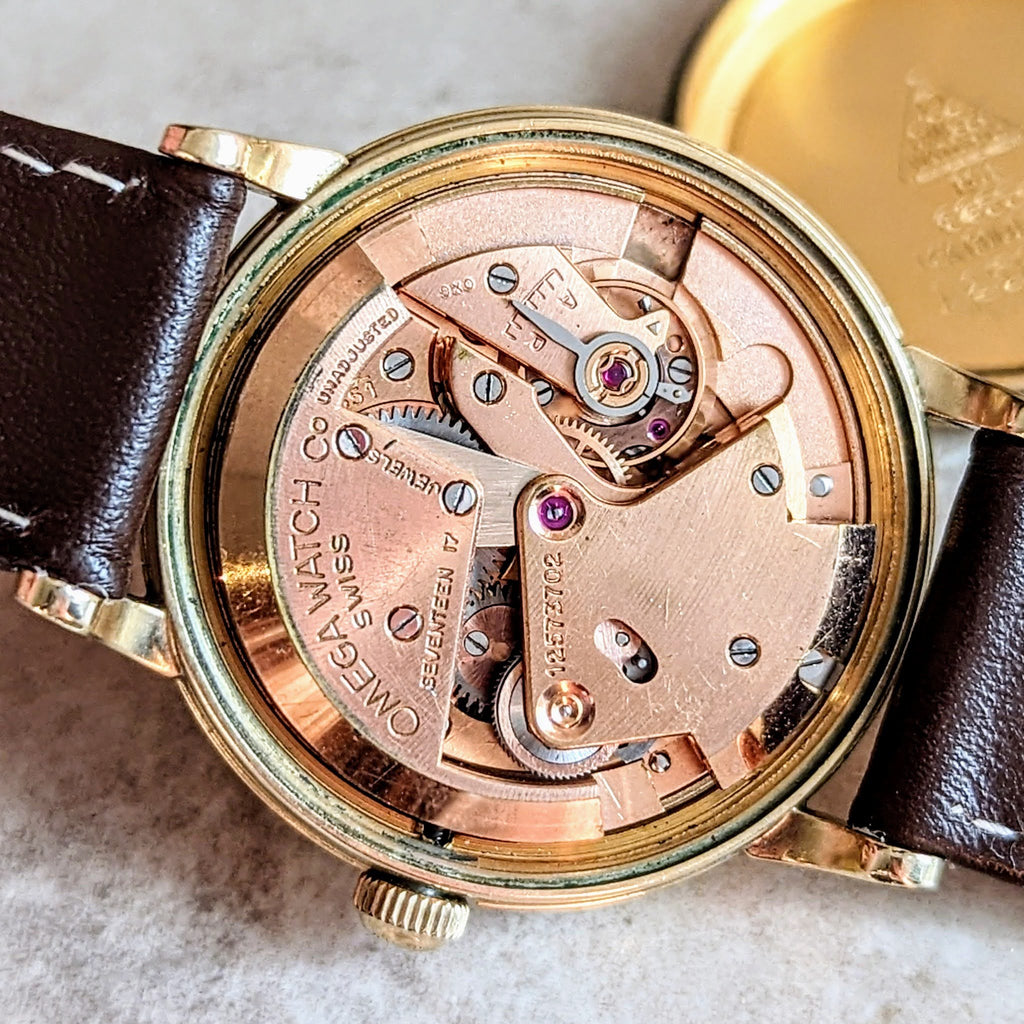 1950 OMEGA Bumper Automatic Watch Cal. 351 Self-Winding Wristwatch ...