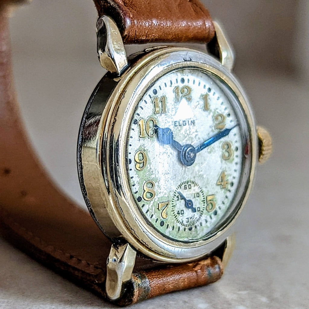 Vintage 1928 ELGIN Watch 17 Jewels Model 1 Grade 428 Wristwatch ...